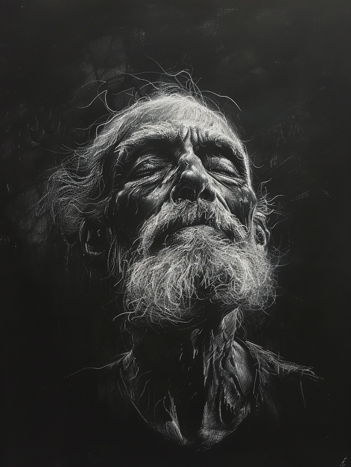 50 REFERENCE IMAGES (OLD MAN) – Mad Art Materials